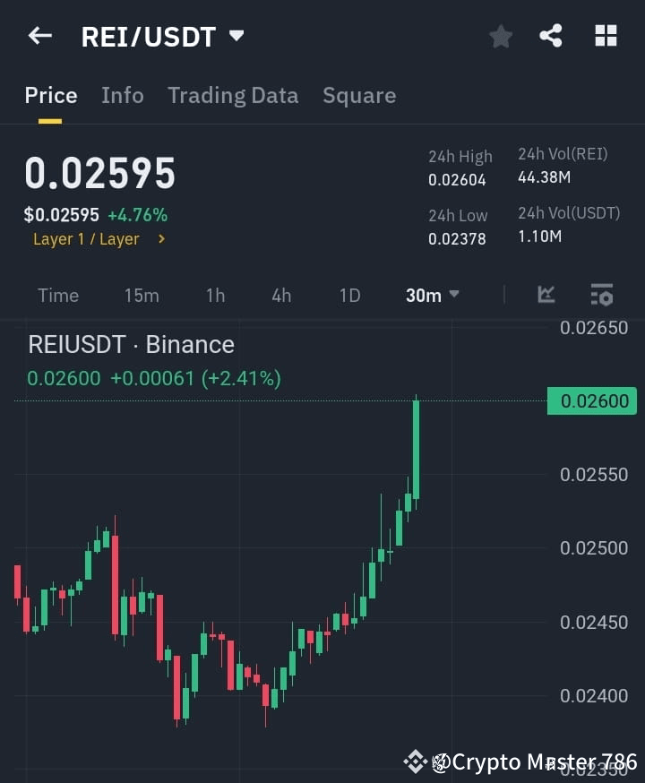 $REI /USDT – Early Breakout Detected! 🔥🚀 Current Price: $0 | Crypto Master 786 on Binance Square