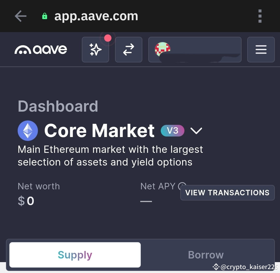 AAVE ♻️ Aave is a decentralized finance (DeFi) platform tha | crypto ...