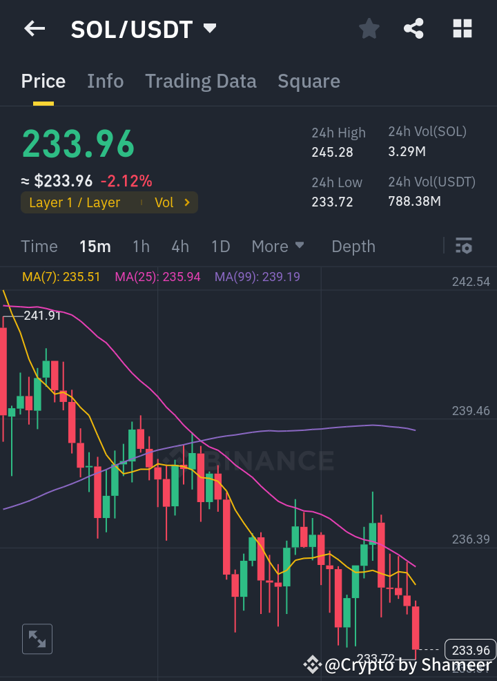 🚨$SOL / USDT: Short-Term Correction, Long-Term Bullish🚨 Ke | Crypto by Shameer on Binance Square