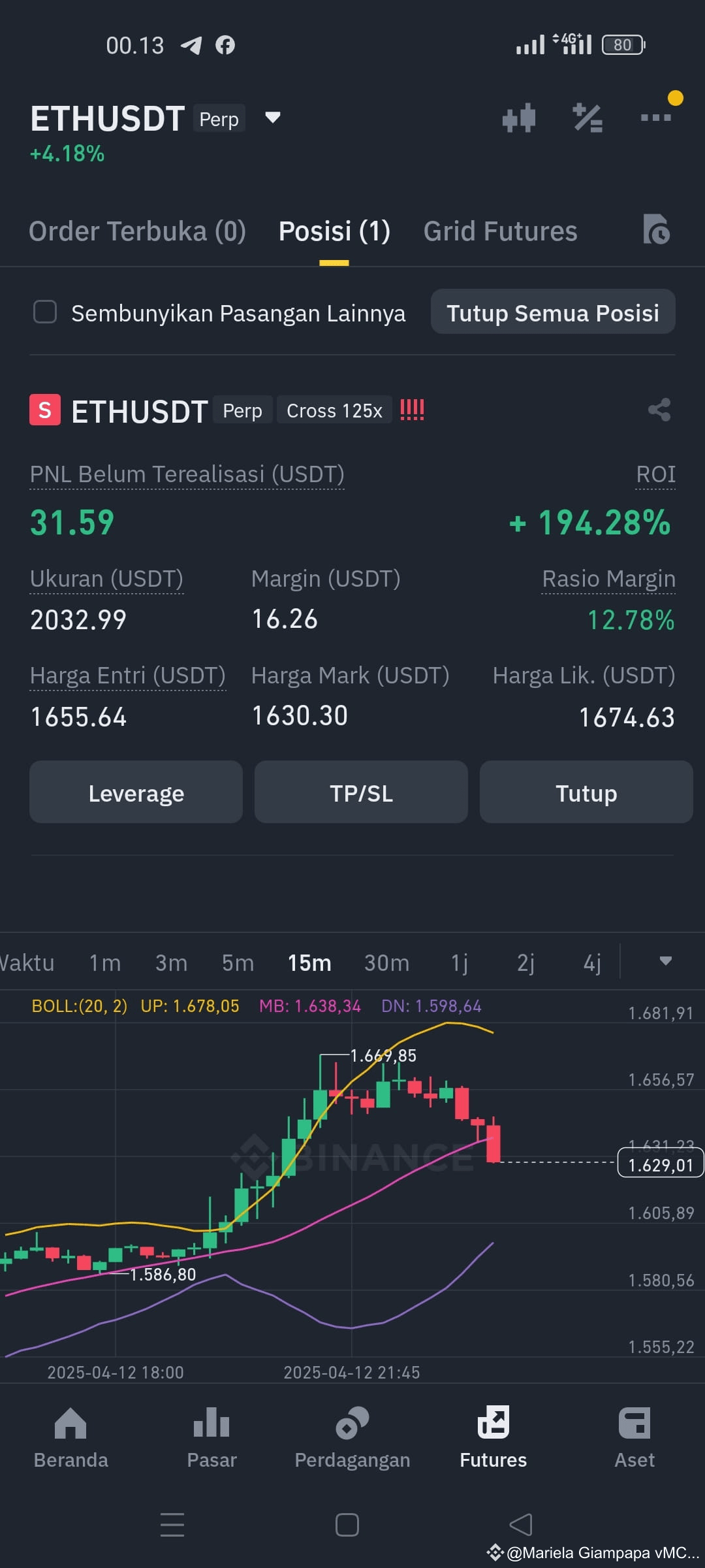 $ETH stay or close the master? | Mariela Giampapa vMCB on Binance Square