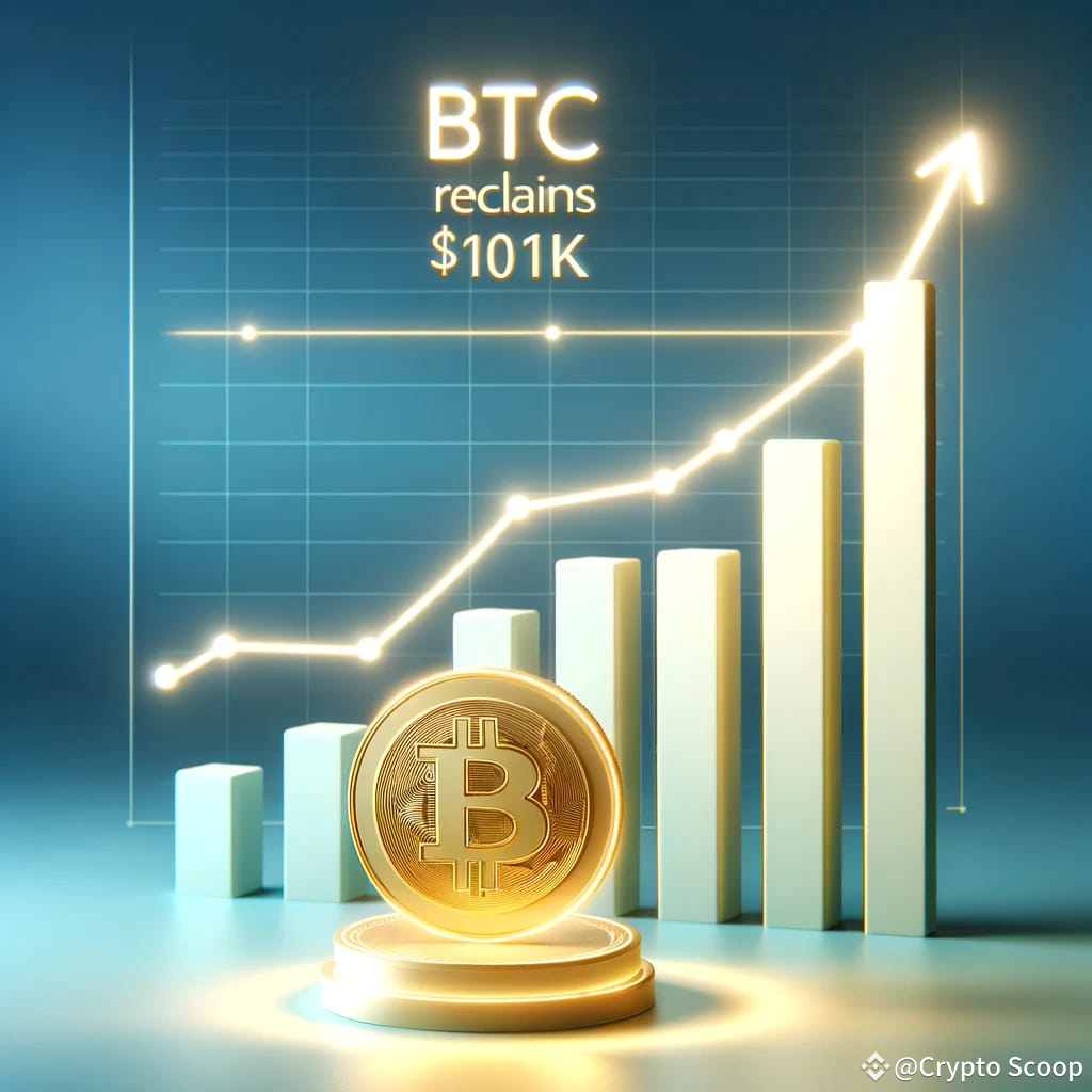 🚀 BTC Hits $101K—A New Milestone! 🚀 The crypto king is ba | Crypto ...