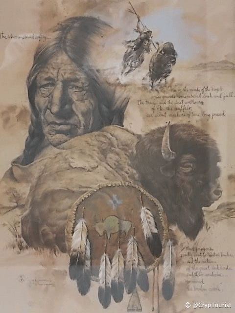 El indio sentado en el toro era un verdadero experto en inve ...