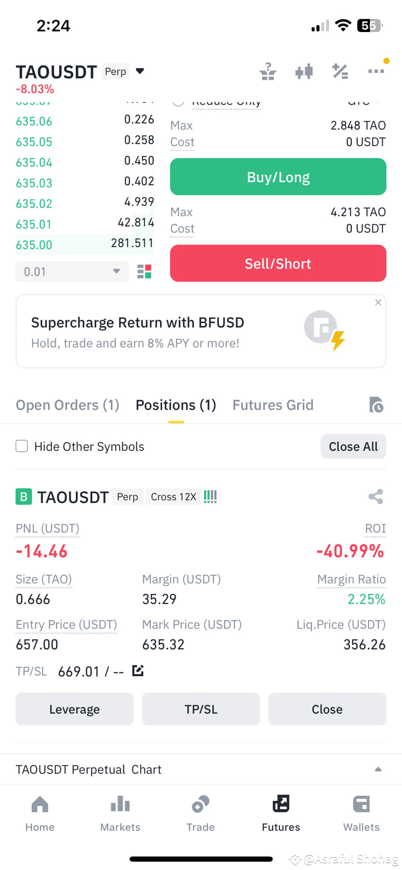 $TAO 😞 Should I hold it?😞 | Asraful Shohag on Binance Square