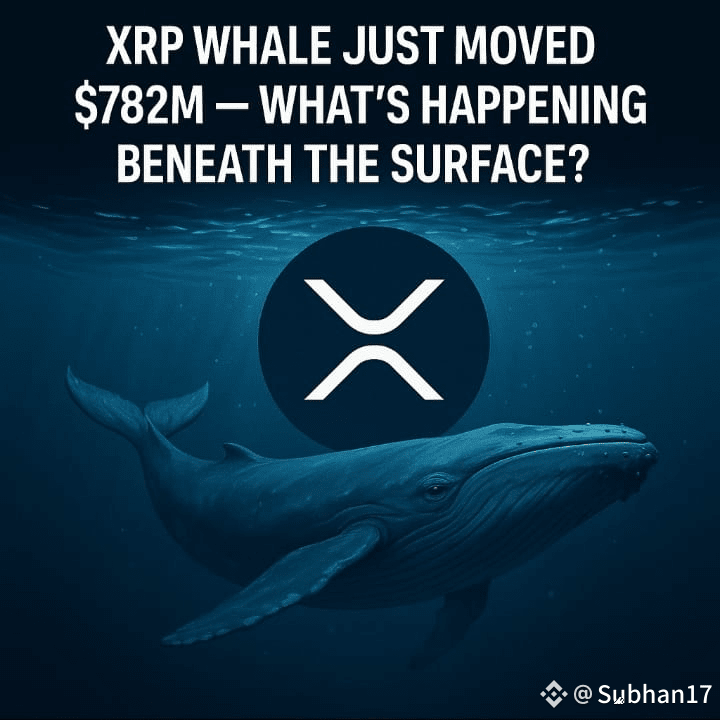XRP Whale Just Moved $782M — What’s Happening Beneath the Su | Subhan17 ...