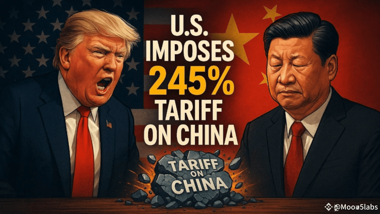 Trump Strikes China: U.S. Imposes Shocking 245% Tariff as Tensions ...