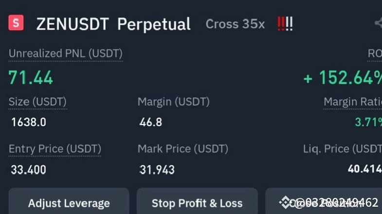 ZEN SHORT TRADE 🔥🔥🔥🔥71$ PROFIT MASSIVE WIN 🔥🔥👇👇🔥🔥🔥 | Square-Creator ...