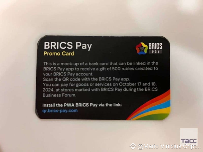 👉 BRICS releases demo of new payment system and may have st | Mario ...
