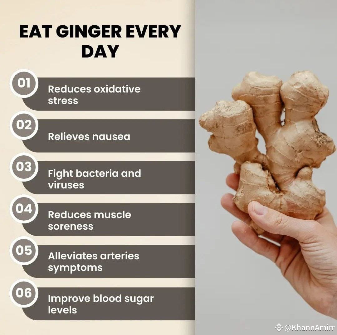 EAT GINGER EVERY DAY !! #Write2Earn! #BinanceSquareFamily ...