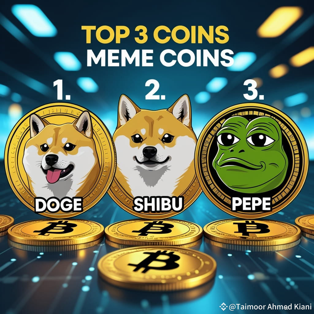 🔥 Top 3 Meme Coins with Future Profit P | Taimoor Ahmed Kiani on Binan