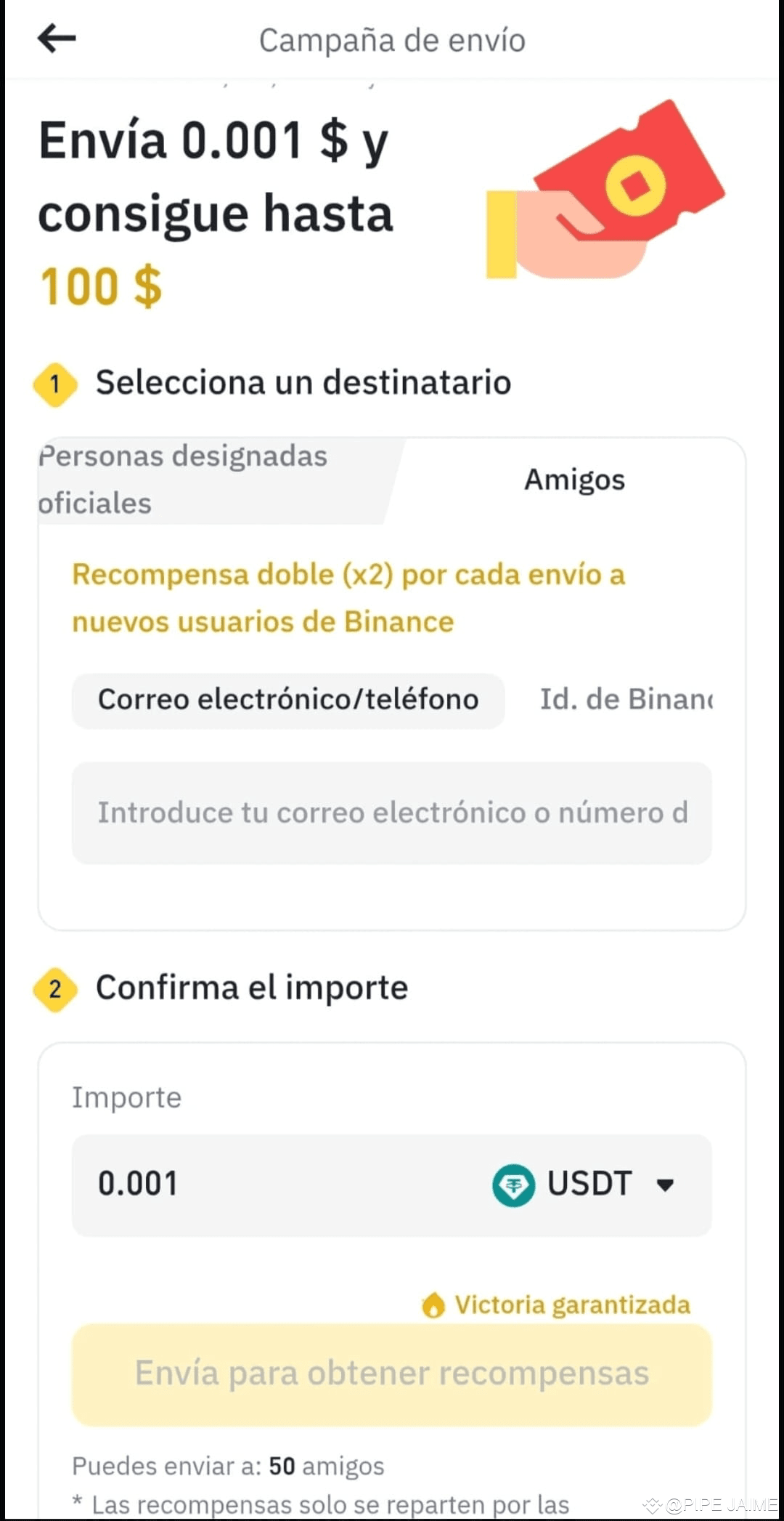 I have 10 spots left 👉🎁 | PIPE JAIME on Binance Square