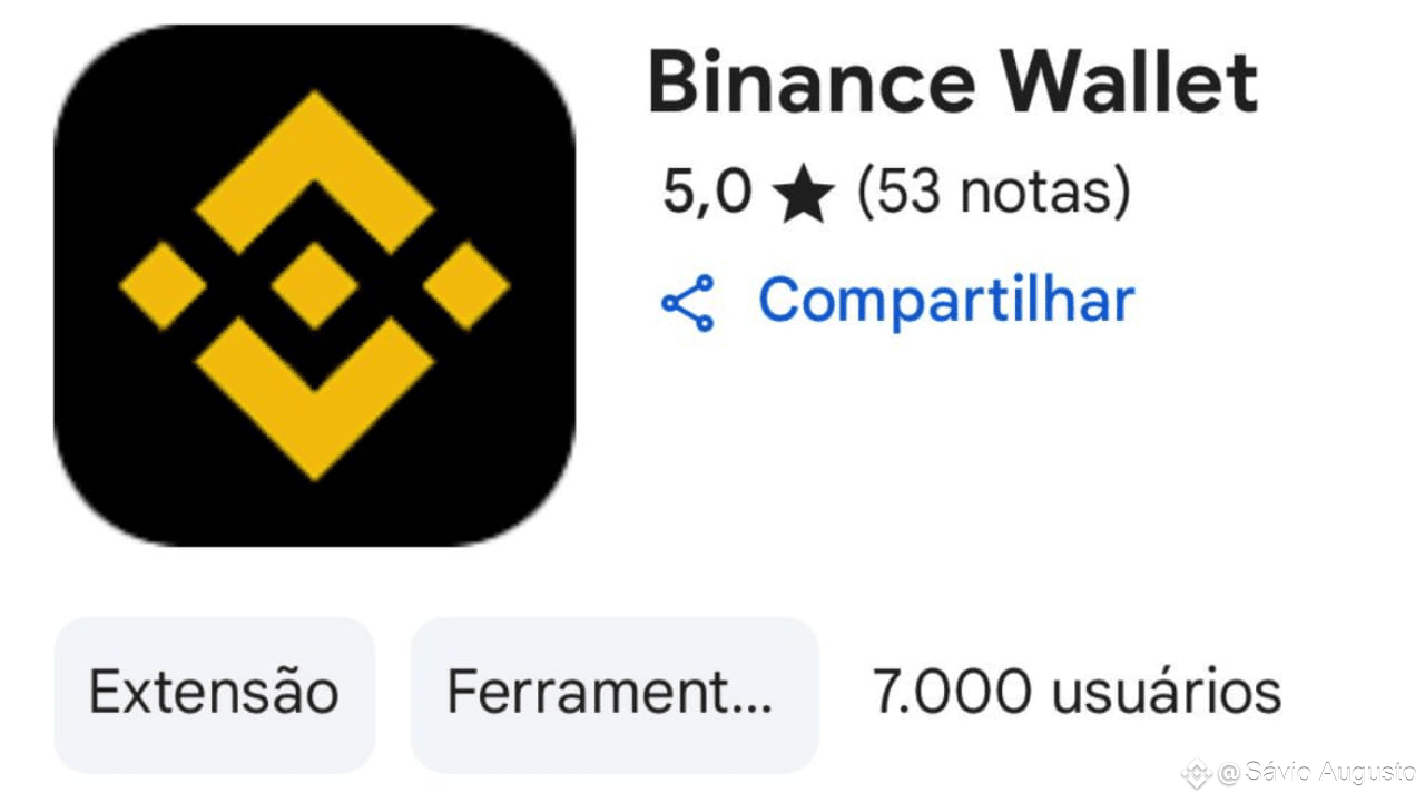 ¡Extensión de la Binance Wallet para Chrome! | Sávio Augusto en Binance ...