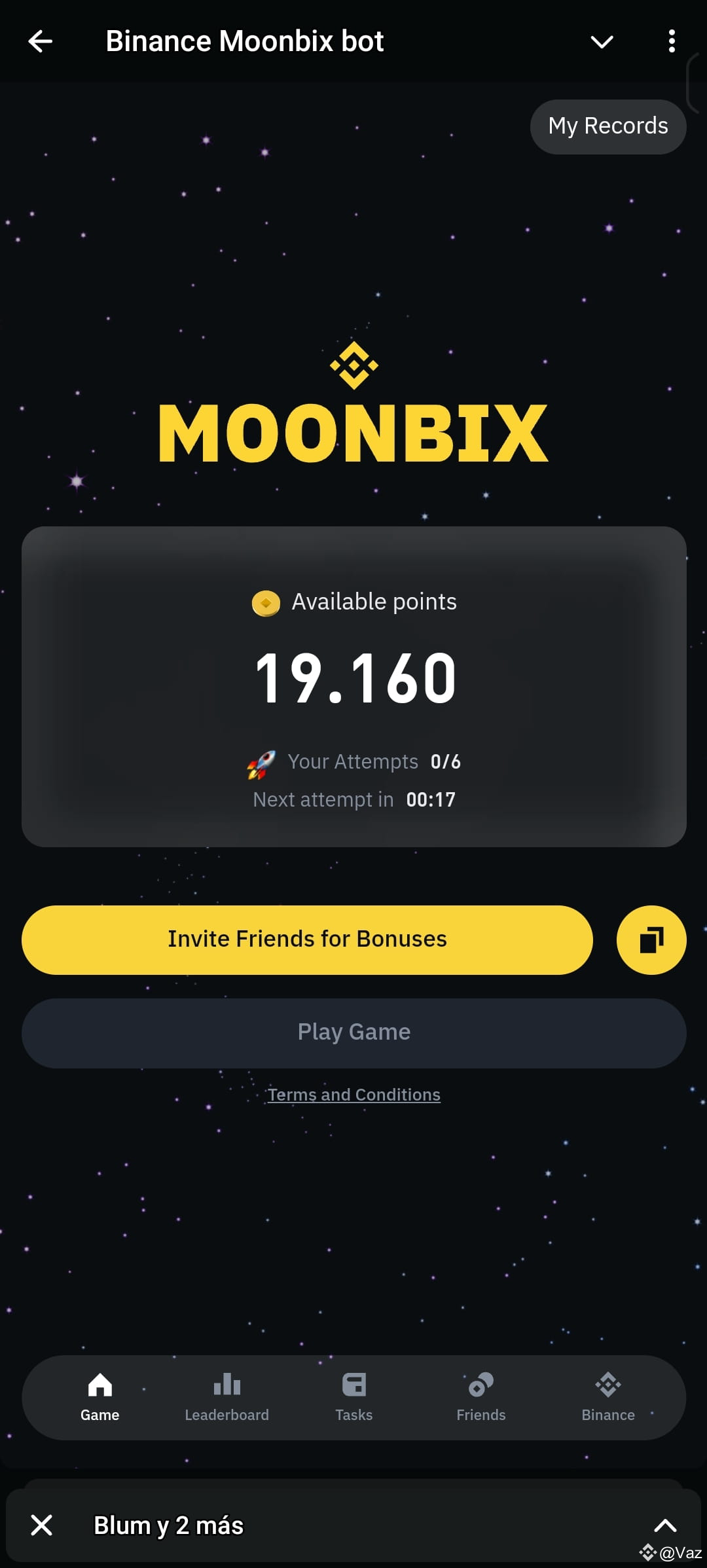 Keep trying with the new BINANCE Telegram BOT Telegram BOTS | Vaz on Binance Square