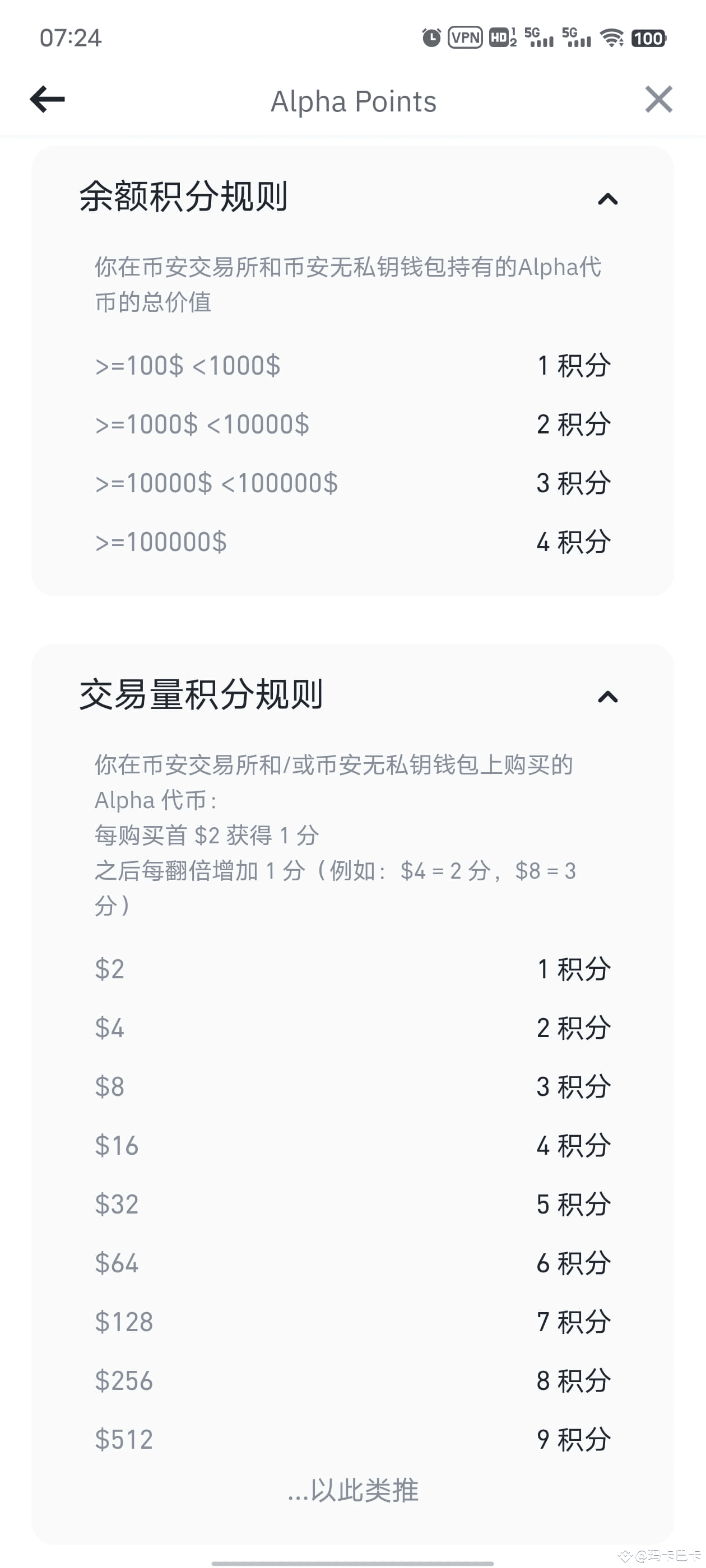 「バイナンス #Alpha で Alpha Points というページができました」 今後のエアドロップはこのポイン | 玛卡巴卡 － Binance Square