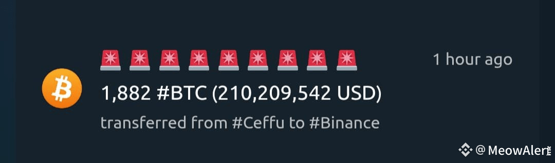 🚨 Another big $BTC wallet just made a quiet move while the | MeowAlert ...