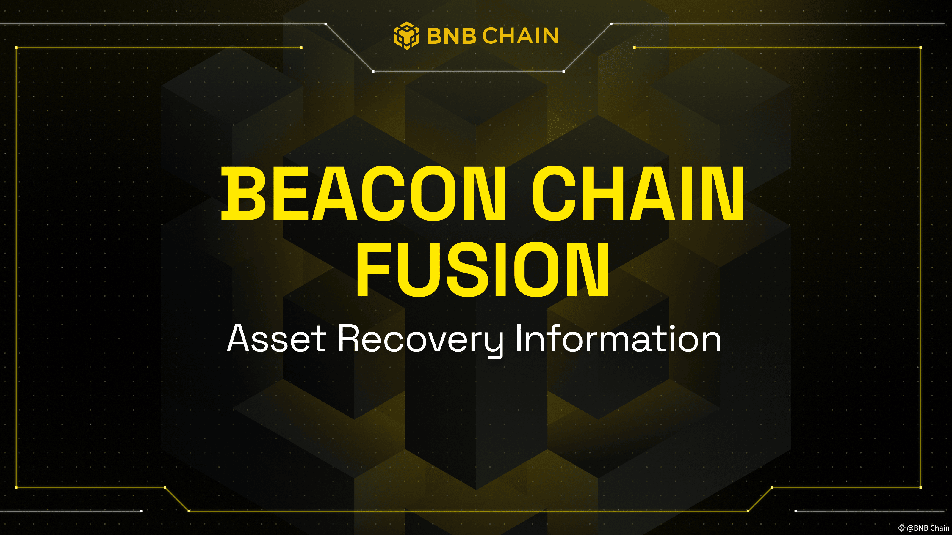 ⚠️ Important information for BNB Beacon Chain asset recovery | BNB Chain on Binance Square