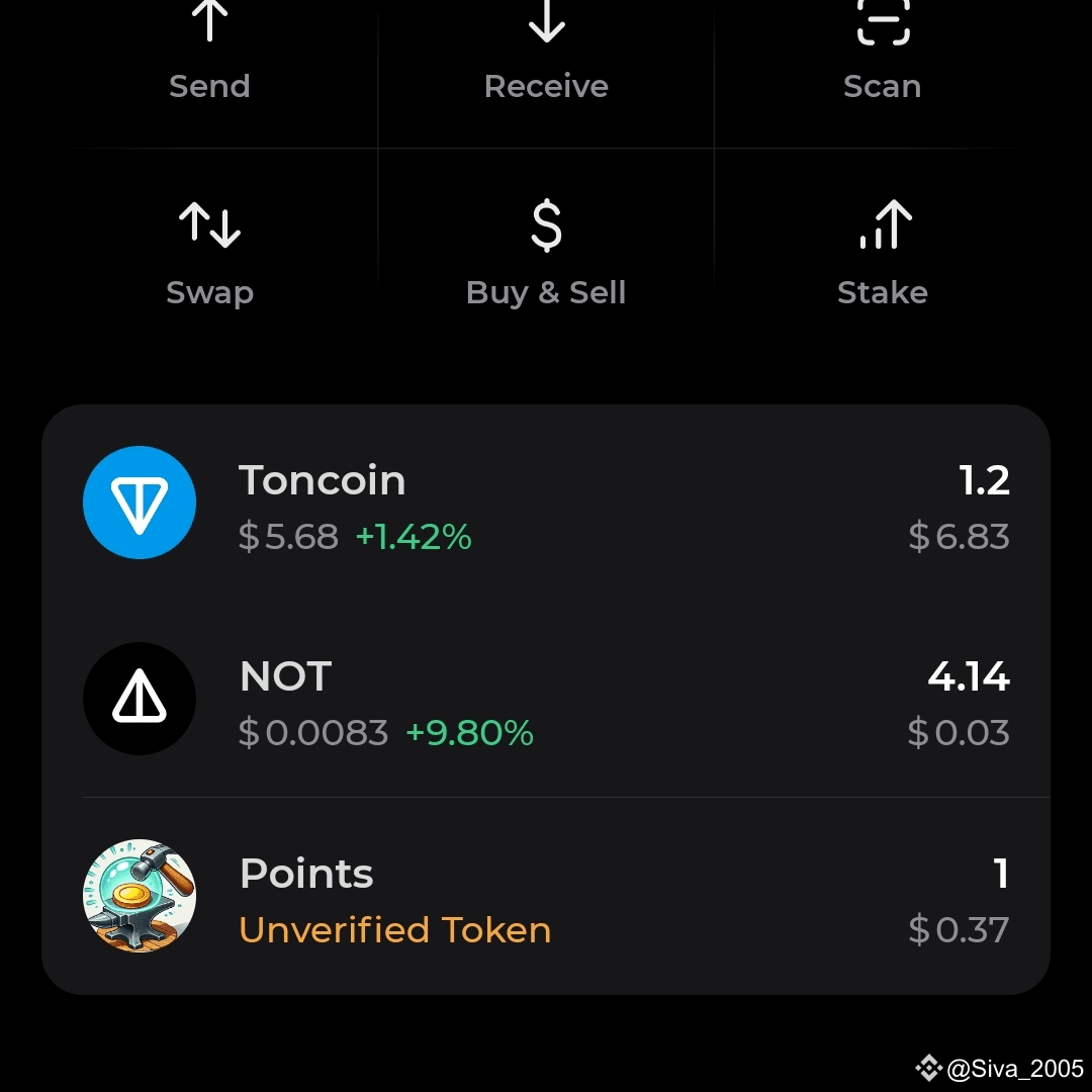 guys please tell me what token is that (points) 🤔 and how i | Siva_2005 ...