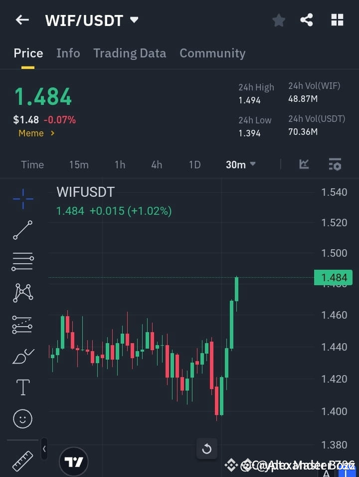 🚨 $WIF /USDT Bull Run – The Surge is On! 🚨 Current Price | Alexander Bozz on Binance Square