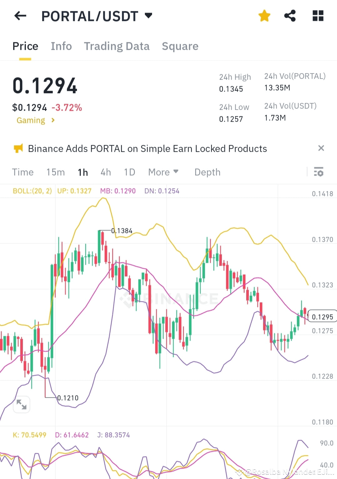 Buy portal coin ....now | Rosalba Nylander EJi9 on Binance Square