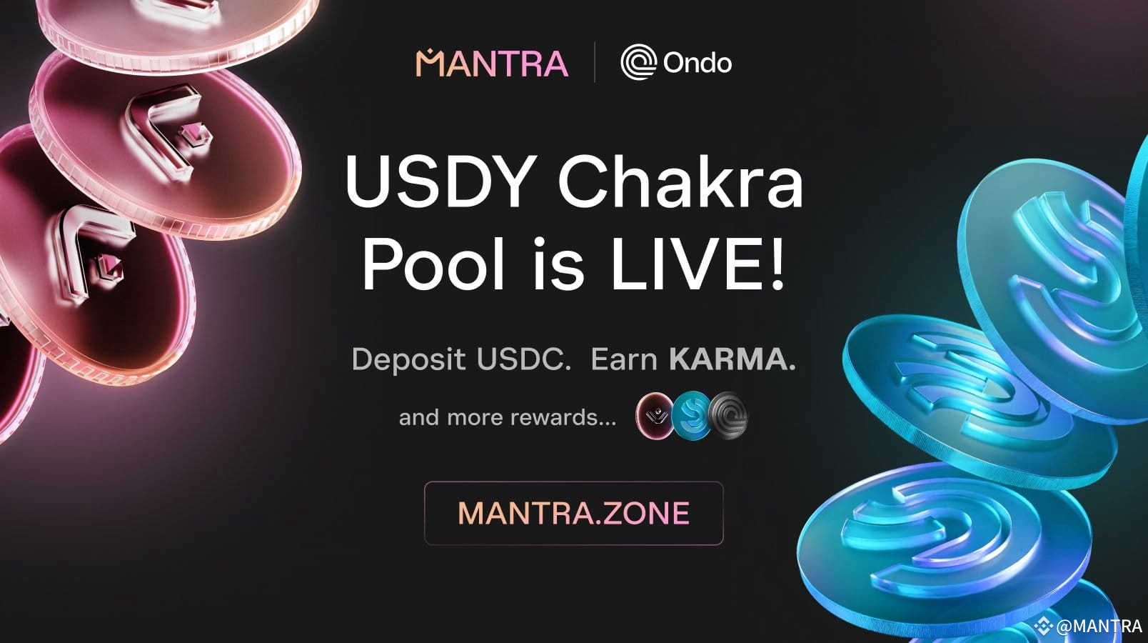 🧘The Chakra Pool is LIVE on https://t.co/FXHncA7CWe! Earn | MANTRA on ...