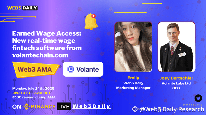 🚀 Web3 Daily AMA | Earned Wage Access: New real-time wage f | Web3 ...