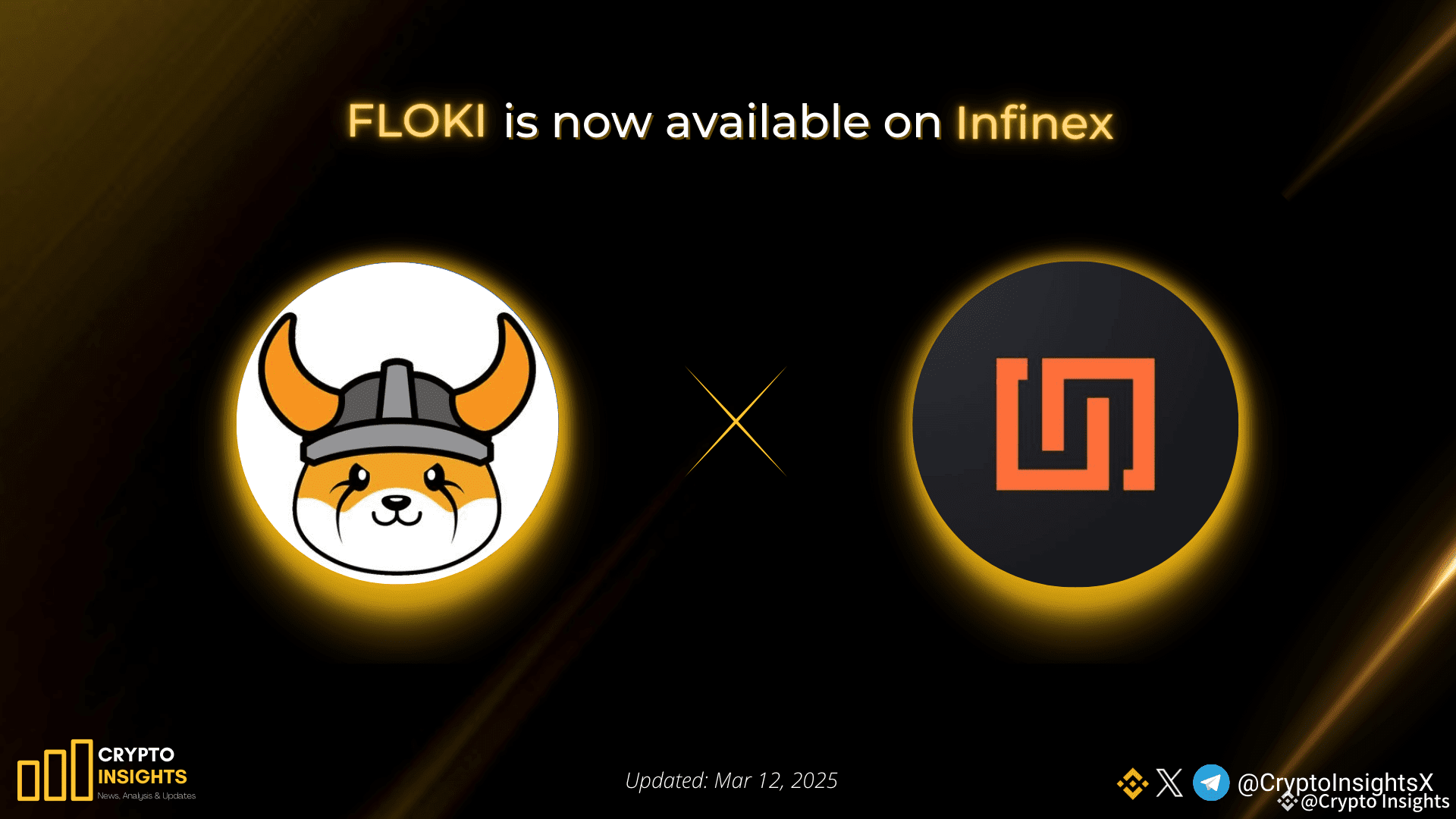 📢 $FLOKI is now available on infinex #FLOKI - A leading e | Crypto Insights on Binance Square
