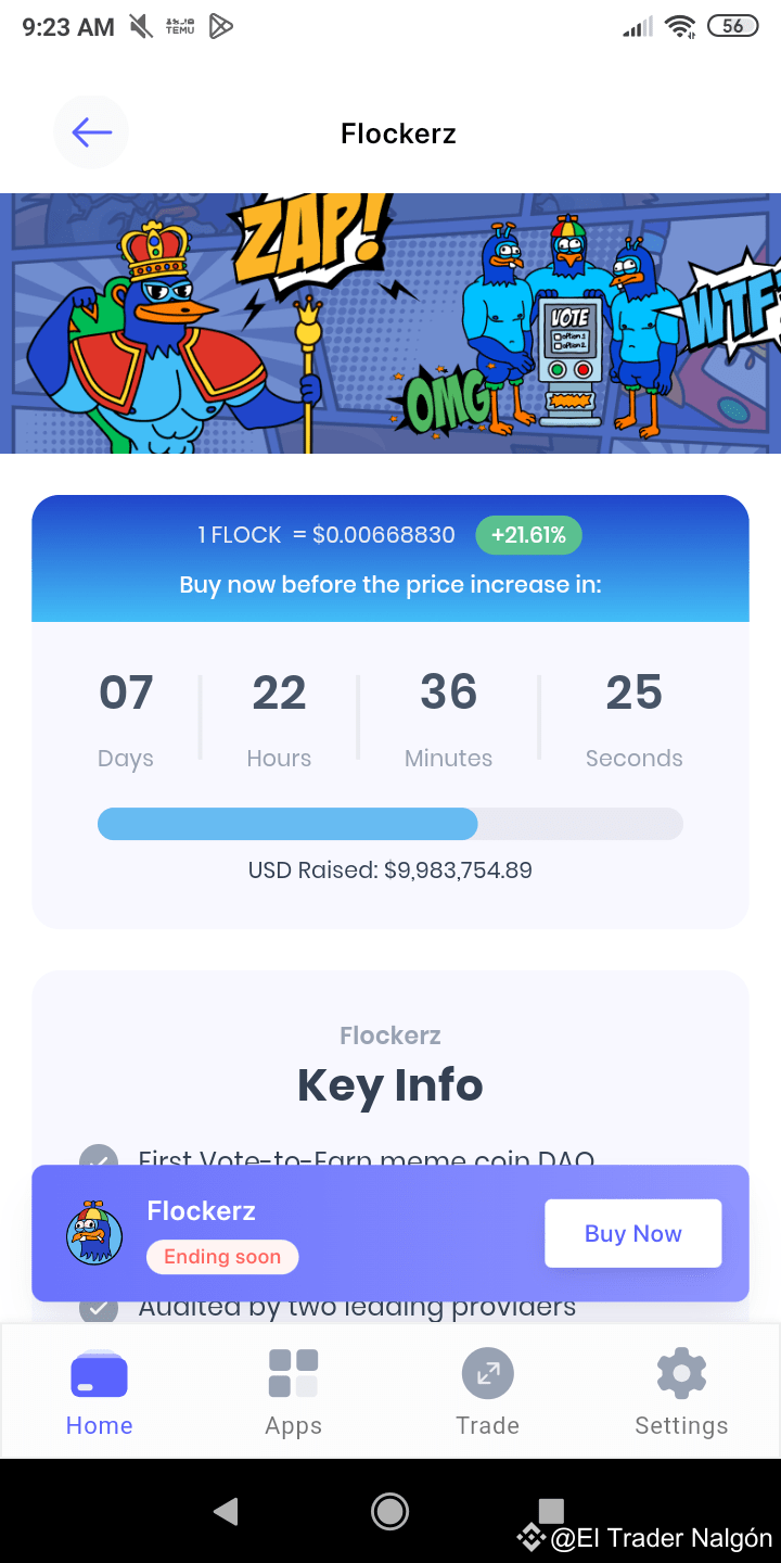 BE AWARE of this scam coin. it's called Flockerz, it's in p | El Trader ...