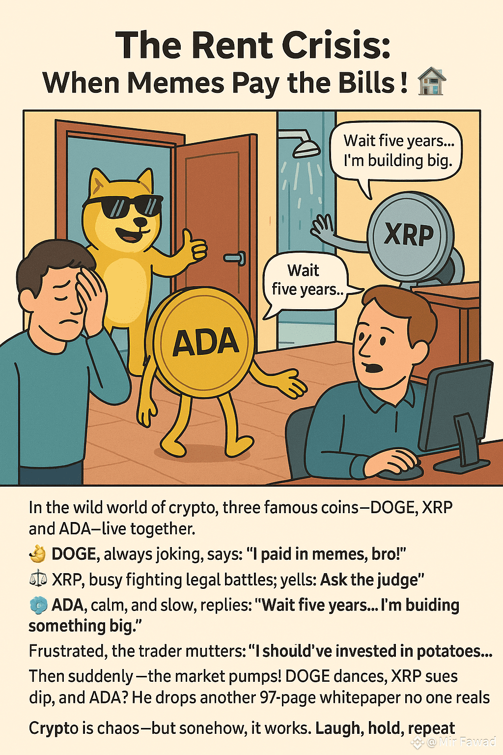 The Rent Crisis: When Memes Pay the Bills! 🏠💸 In the wild | Mir Fawad ...