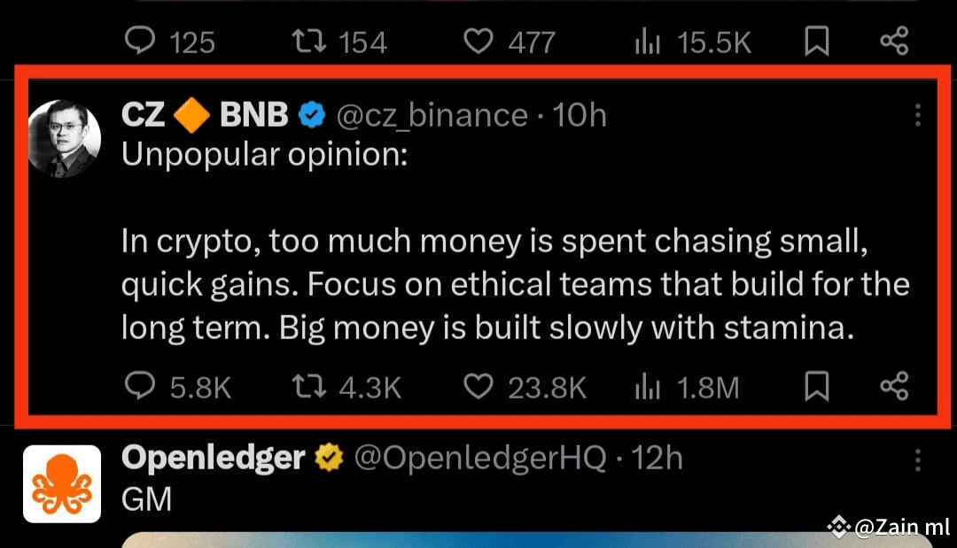 #CZ BNB X | Zain ml on Binance Square
