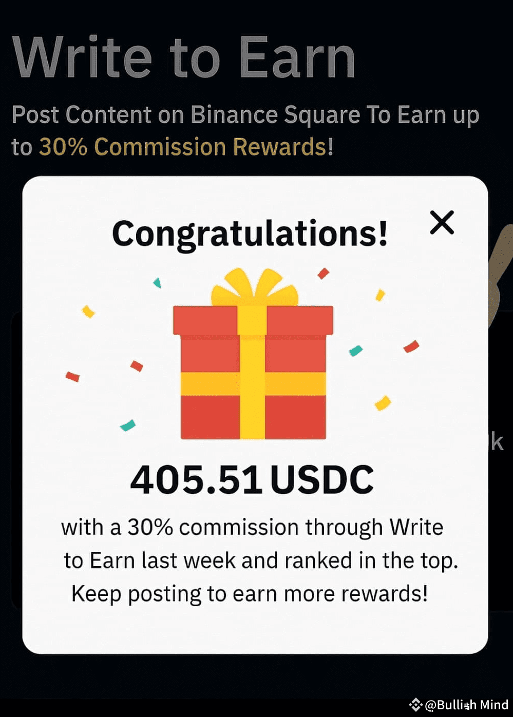 click here and Join write to EARN PROGRAM earn program | Bullish-Mind ...