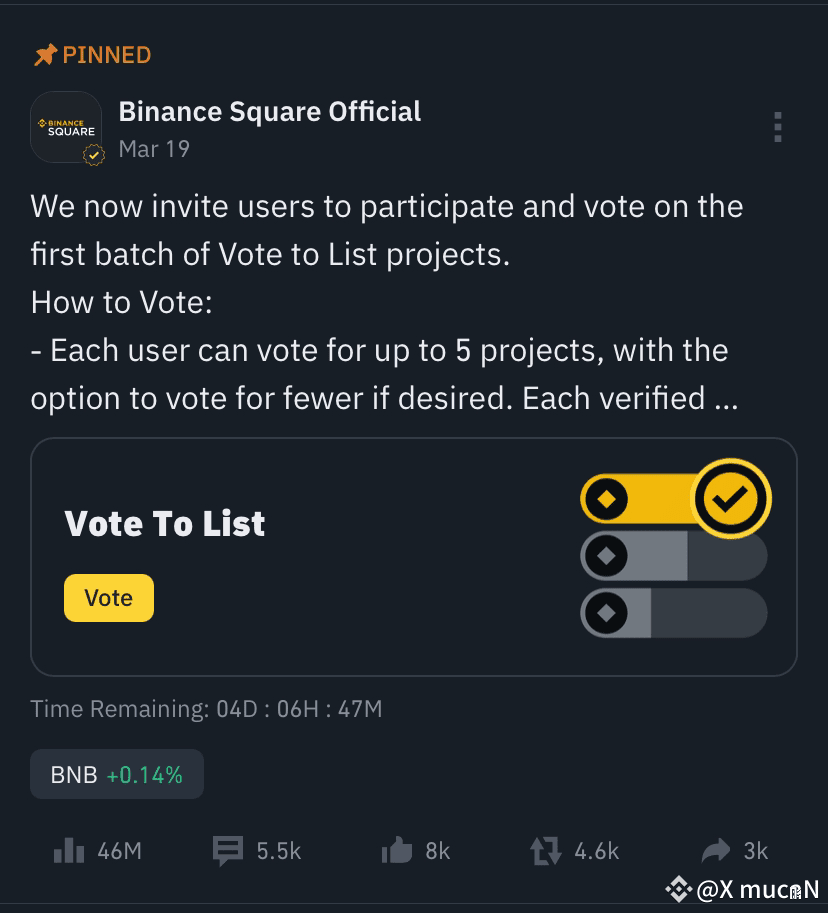 I hope you all can see that Binance currently has no plan to | X mucaN on Binance Square