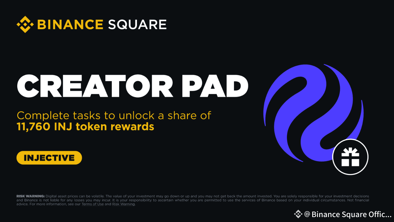 Complete Tasks in the CreatorPad to Unlock 11,760 INJ Token Voucher ...