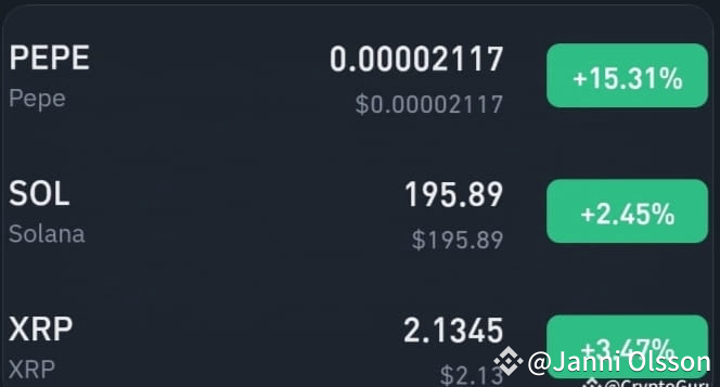 🚀 PEPE/USDT, SOL/USDT, and XRP/USDT: Trading Signals in Foc | Janni Olsson on Binance Square