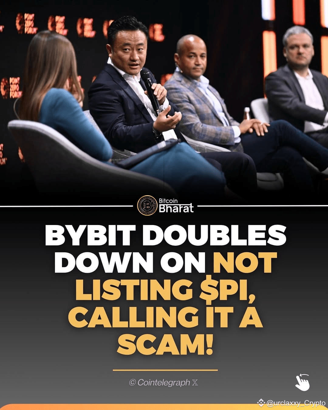 #OnChainInsights > LES APPELS BYBIT $PI UN SCAM! 🚨 Ils in | urclaxxy_Crypto sur Binance Square