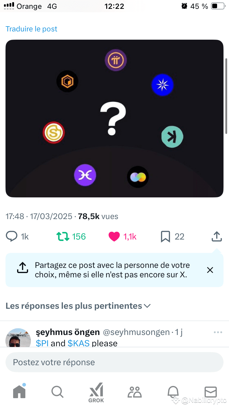 Vote on the Binance- Parody page on platform X The vote conc ...