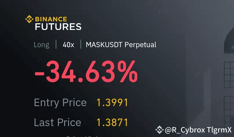 $MASK USDT Long trading momentum ? Hold or Close guy's $M | R_Cybrox ...