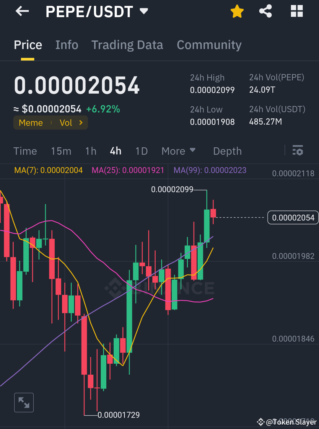 🚨 $PEPE /USDT: Bullish Momentum Builds – Critical Levels in | Token Slayer on Binance Square