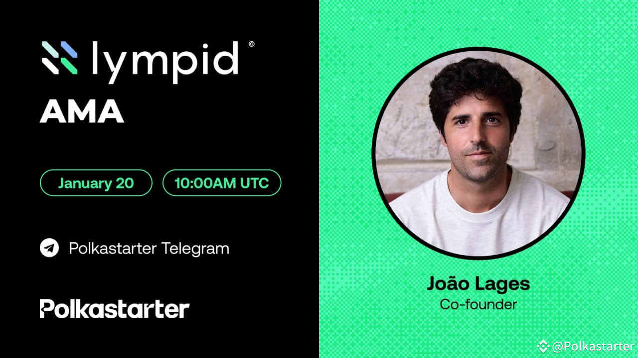 🎙 Lympid x Polkastarter AMA 🎙 TODAY—Join the text AMA wit | Polkastarter on Binance Square