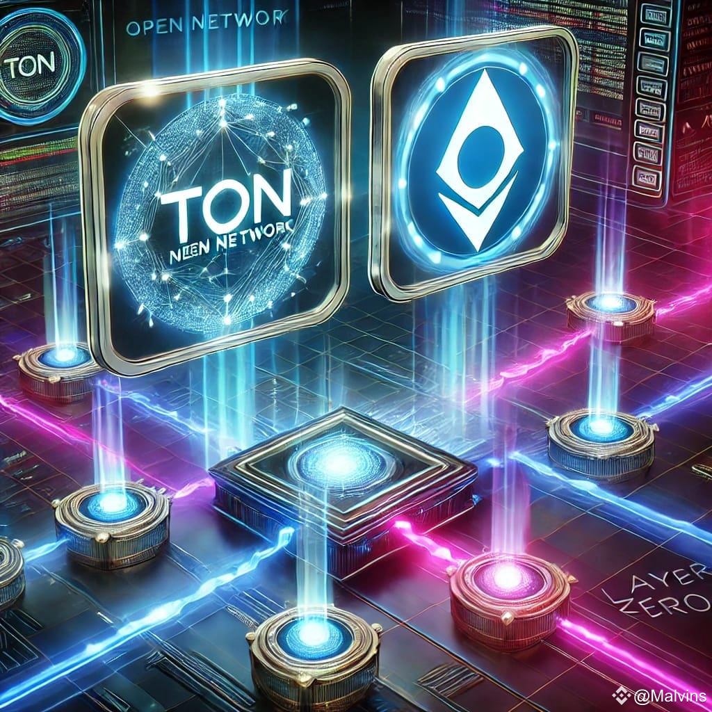 TON and LayerZero Collaboration: A Big Step Towards Blockcha | Malvins on Binance Square