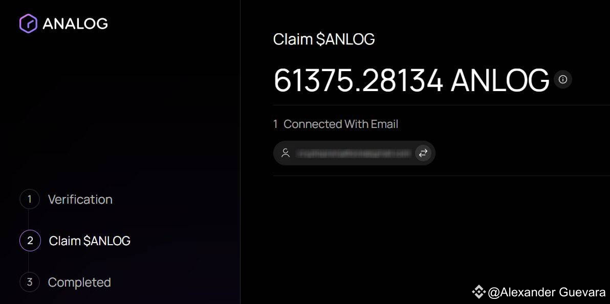The analog airdrop verifier and claim is now available! 🪂 | Alexander Guevara on Binance Square