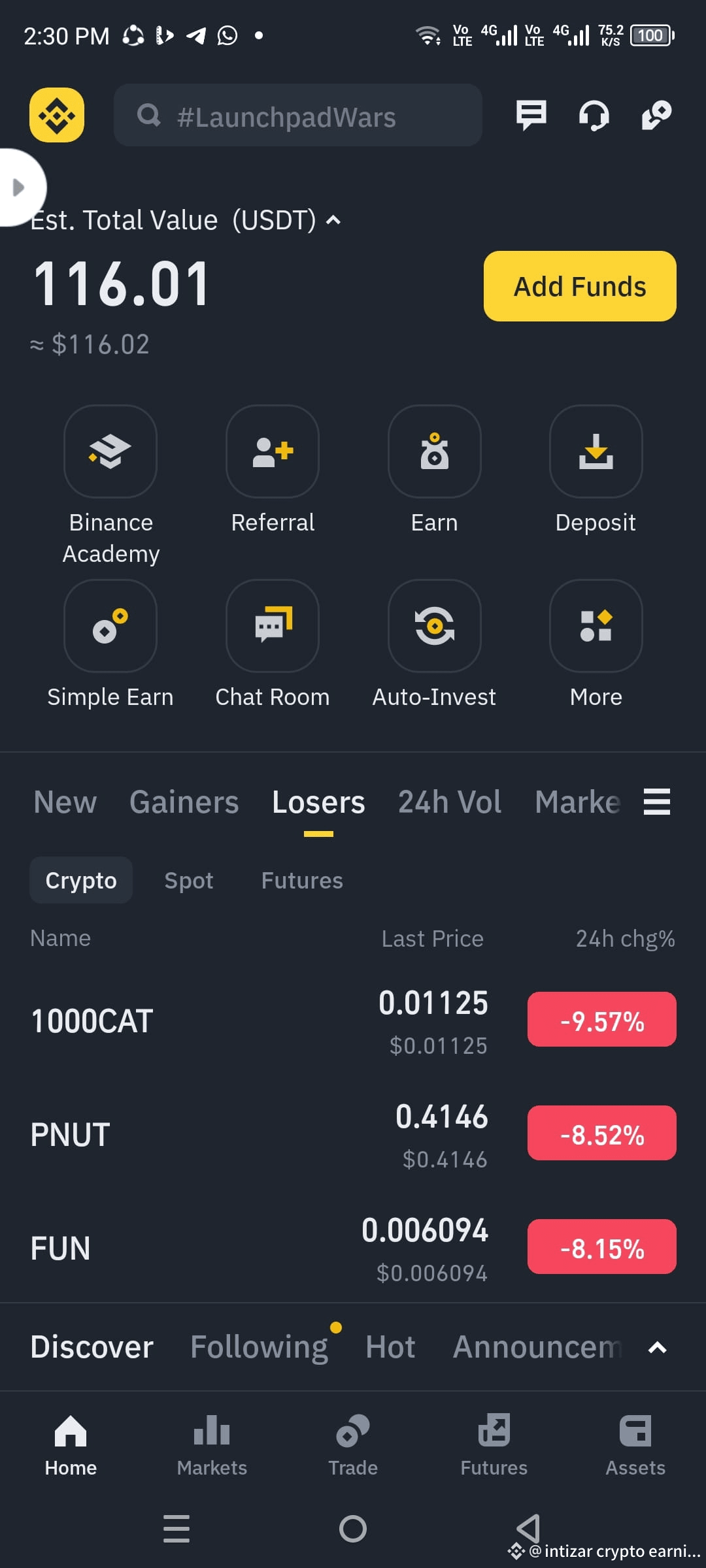 see my profit is two day 120$ $PNUT $SHELL $PEPE #TrumpTar | intizar ...