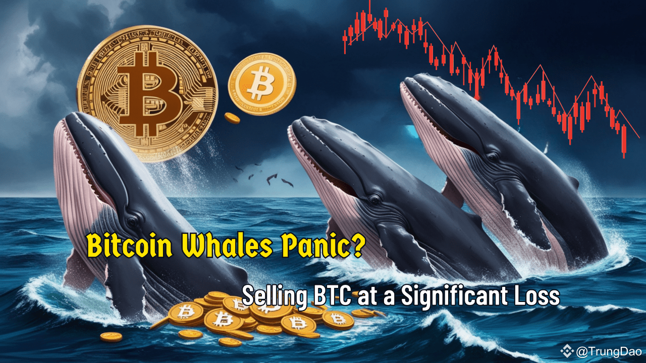 Bitcoin Whales Panic? Sell BTC At Huge Losses | TrungDao on Binance Square