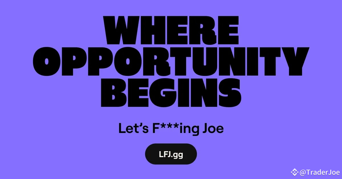 All the tokens, all the opportunity. If you’re trading on A | TraderJoe on Binance Square