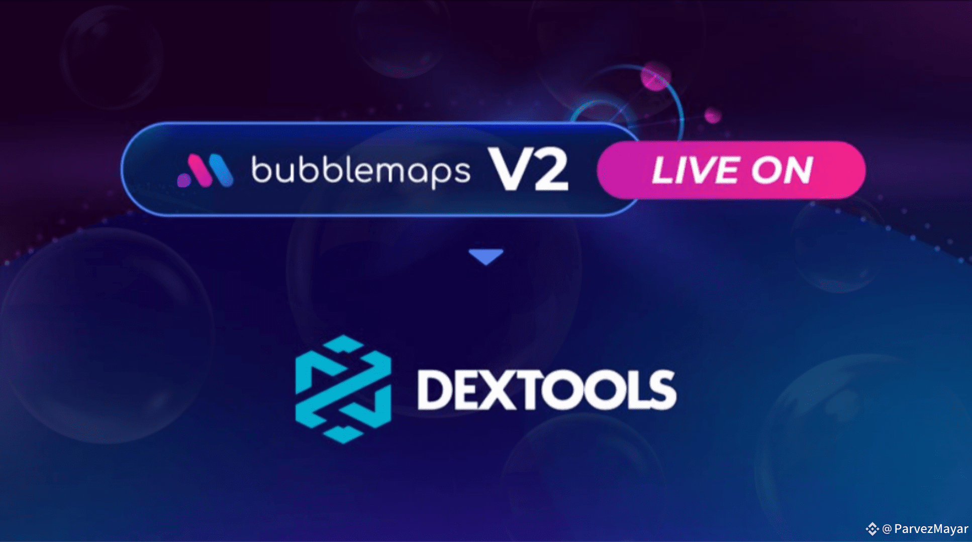 #BubbleMaps V2 is now inside DEXTools. Yes, right there in t | ParvezMayar on Binance Square