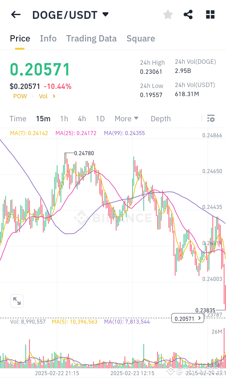 🚨 Massive $DOGE Long Liquidation! 🚨 🔥 A huge blow to th | Taylor7626 on ...