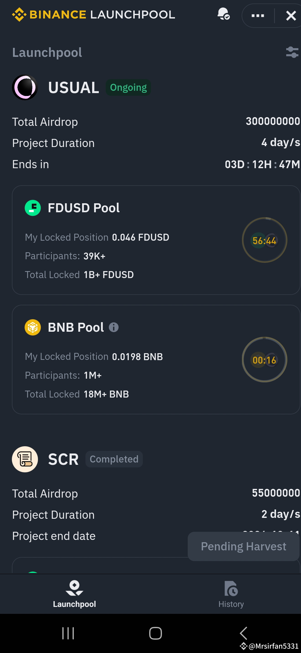 #Lunchpool start | Mrsirfan5331 on Binance Square
