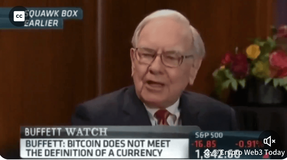 Warren Buffett said, "Bitcoin won't exist in 10 or 20 years. | Crypto ...