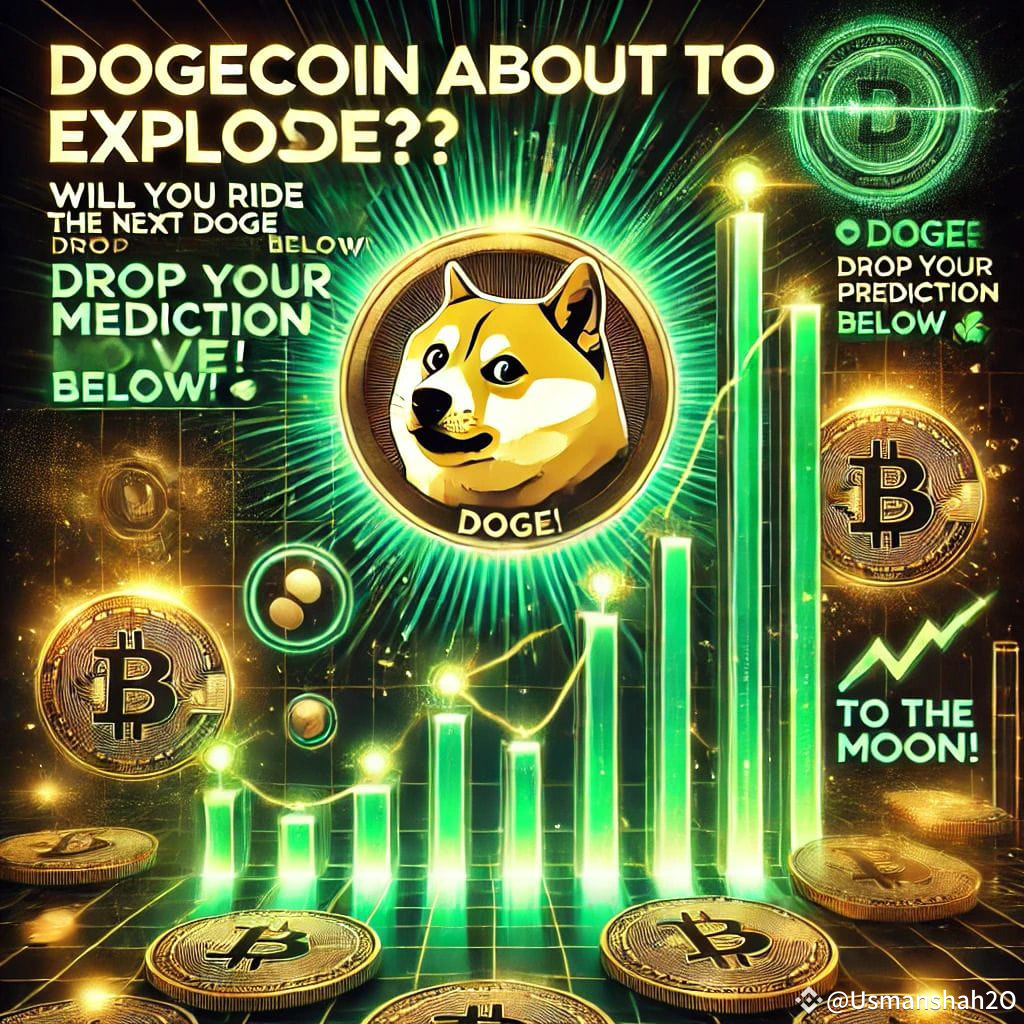🐶 DOGECOIN TO THE MOON?! 🚀 $DOGE ABOUT TO MAKE A BIG MOVE | Usmanshah2O on Binance Square