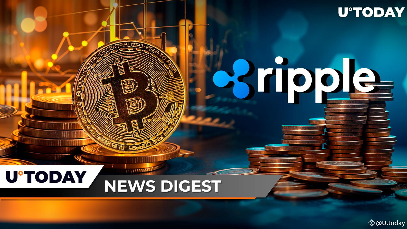 Bitcoin Eyes Epic Price Breakout This Week Ripple Mints 4 5 Million
