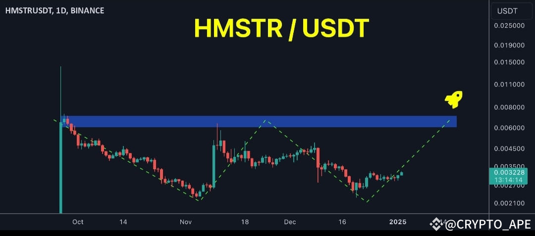 HMSTRUST 1D HMSTR/TETHERUS Binance HMSTR/USDT #HMSTR is a | CRYPTO_APE on Binance Square