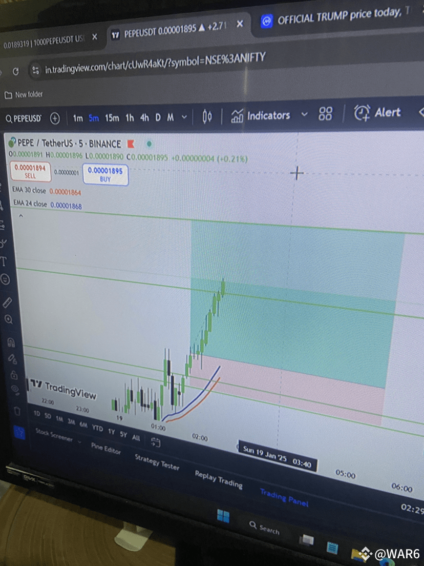 Another 1:2 done in $PEPE #lucky #pepe | WAR6 on Binance Square